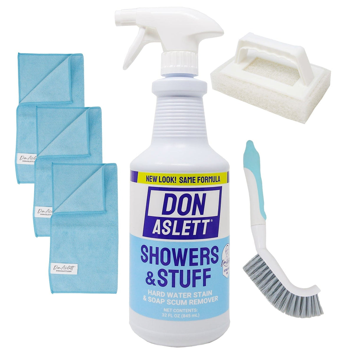 Showers & Stuff Bathroom Bundle – Don Aslett