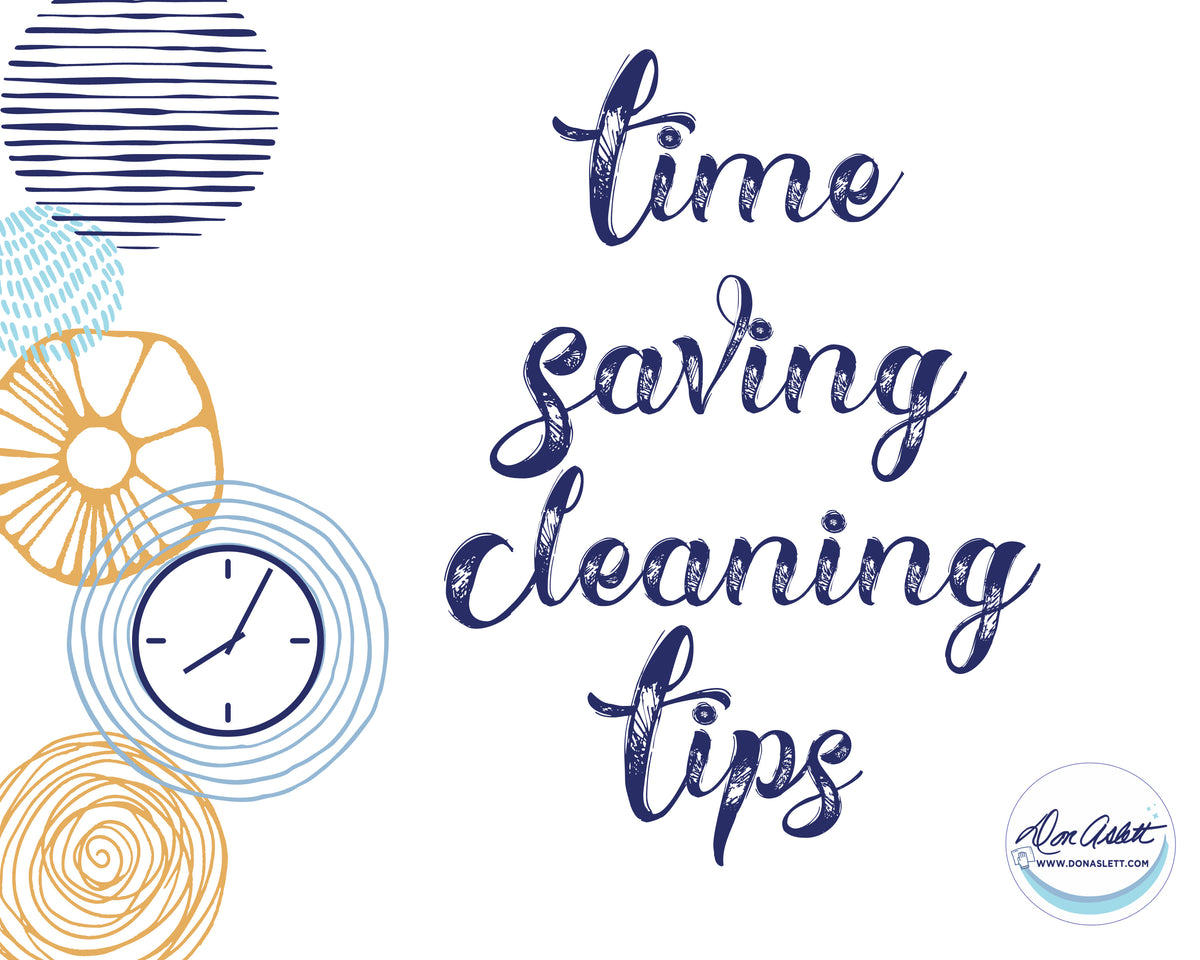 Time Saving Cleaning Tips – Don Aslett
