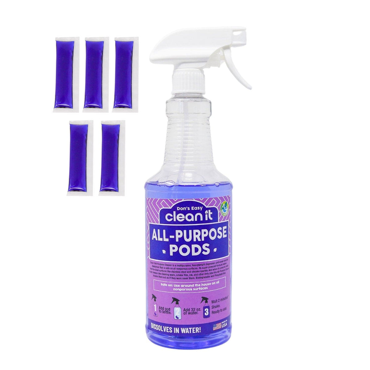 All-Purpose Cleaning Pods - Starter Kit – Don Aslett