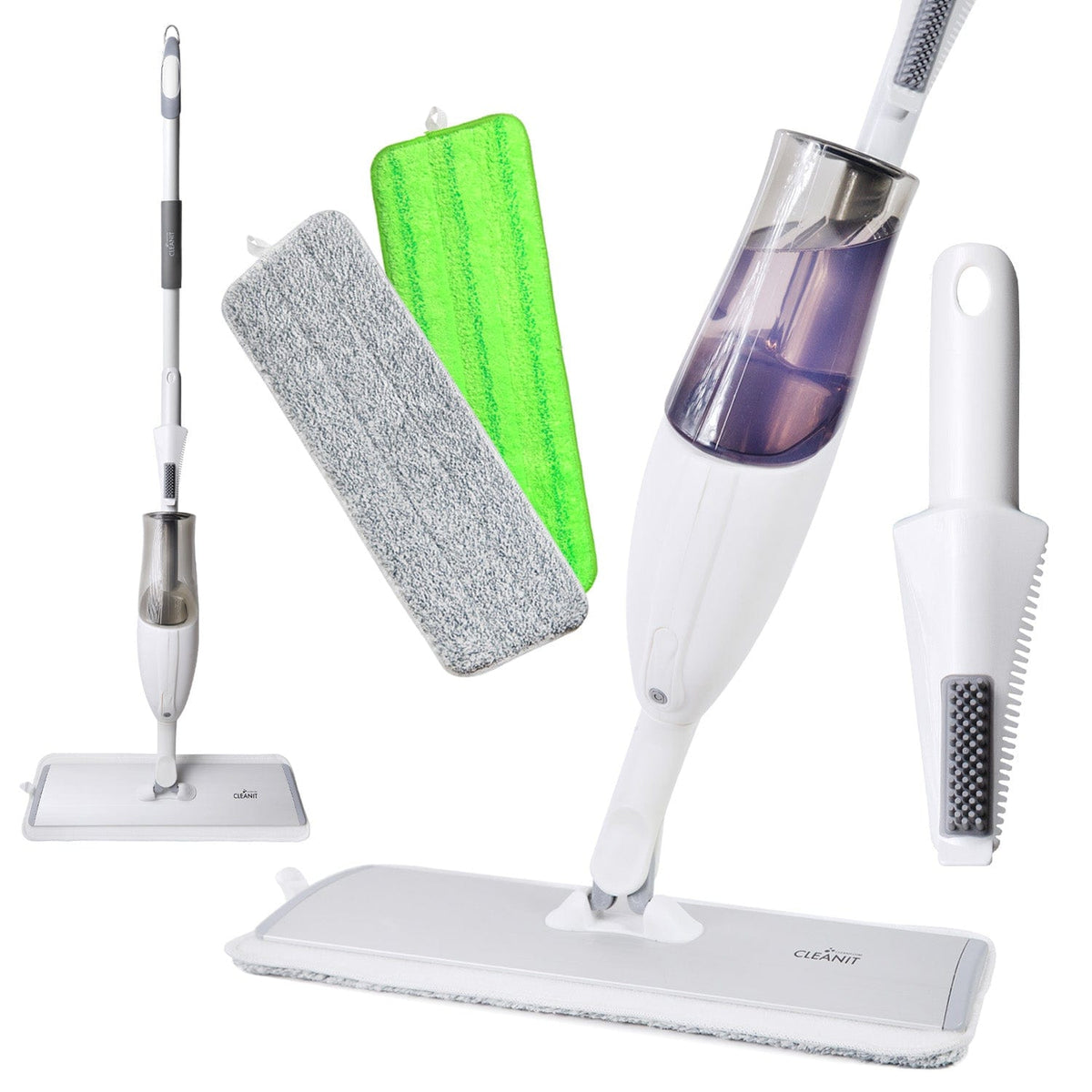 BULK CASE: Don Aslett Microfiber Spray Mop Plus 12 Count