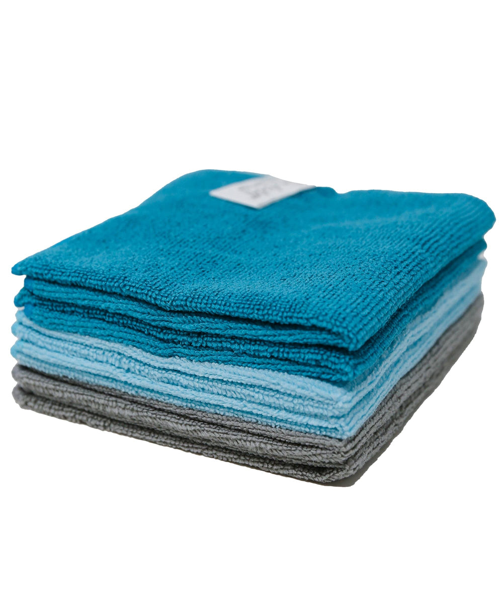 BULK CASE: Don Aslett Assorted Color Microfiber 60 Packs