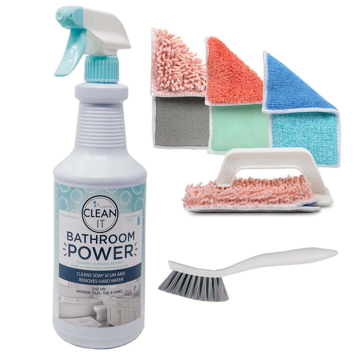 Bathroom Power Cleaner Bundle – Don Aslett